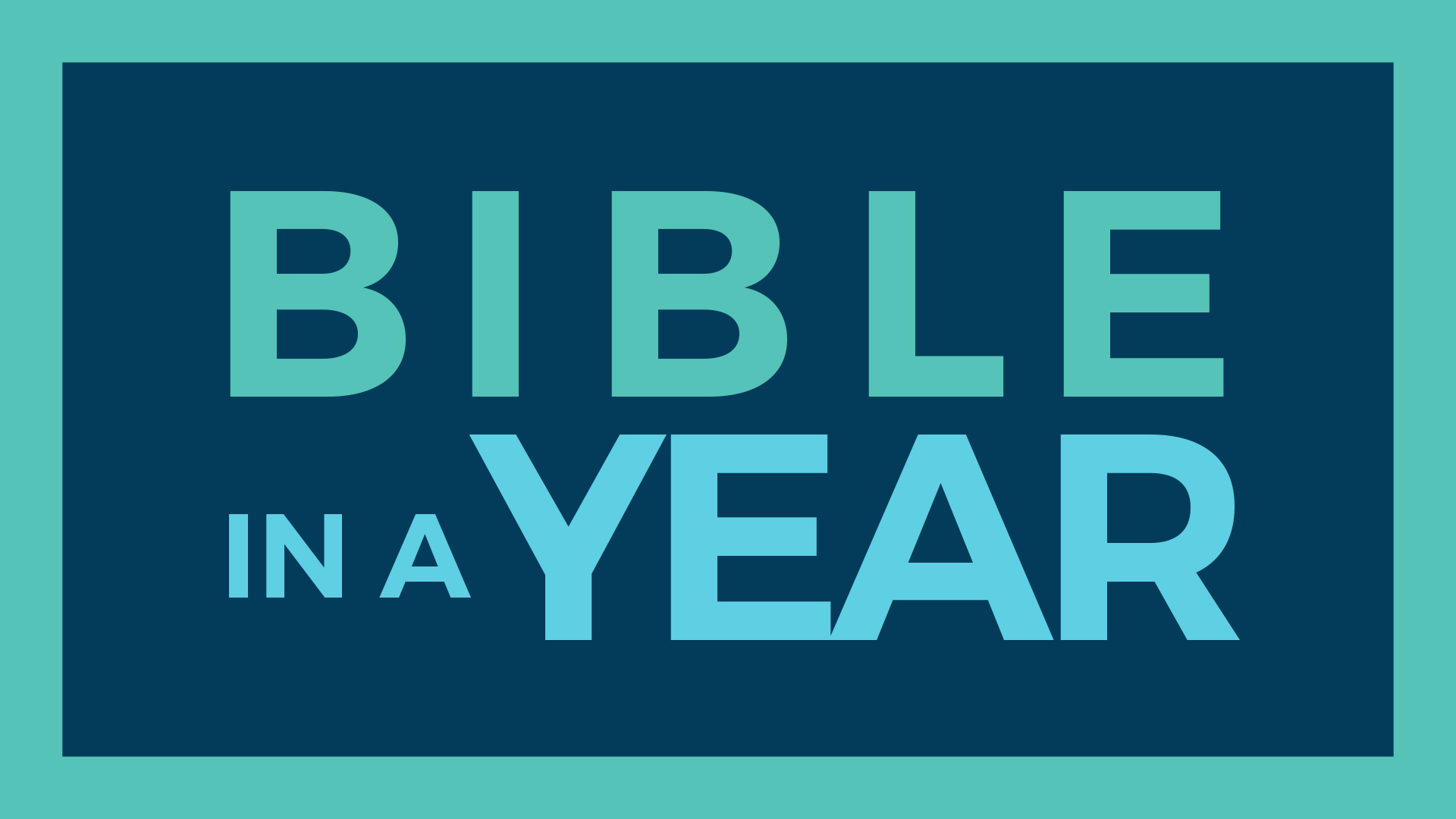 Bible in a Year | Reading Plan Overview | Living It Out | Living It Out